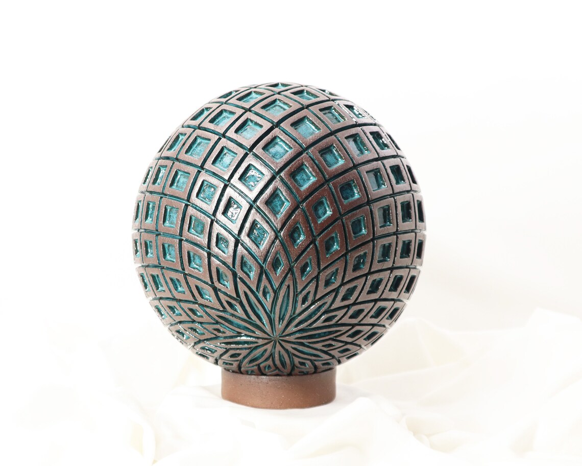 Titled "celestial Matrix" Handbuilt Ceramic Sphere - Etsy