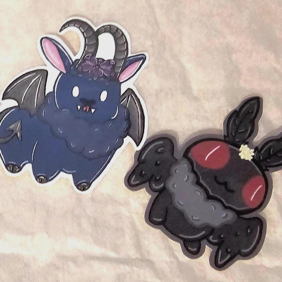 Vol 1.cute Cryptid Creatures Sticker, Notebook Sticker, Waterbottle ...