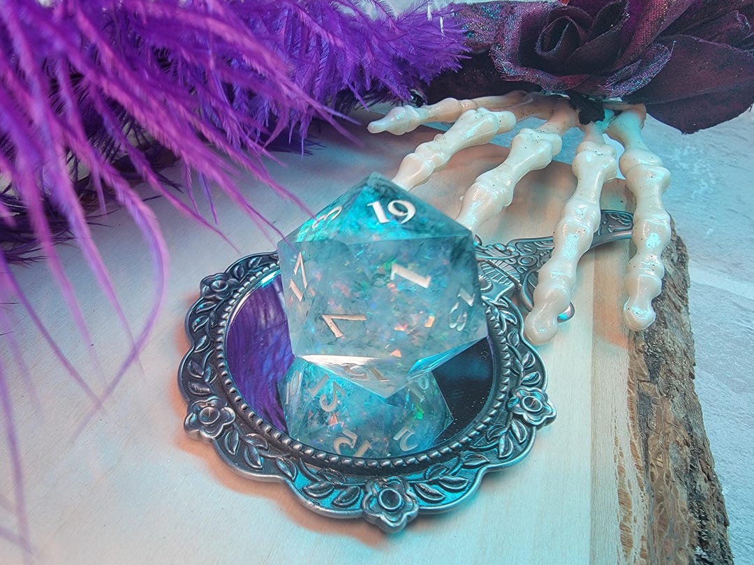 Glimmering Sea-- Handmade Resin Dnd D and D D&D Dungeons and Dragons ...