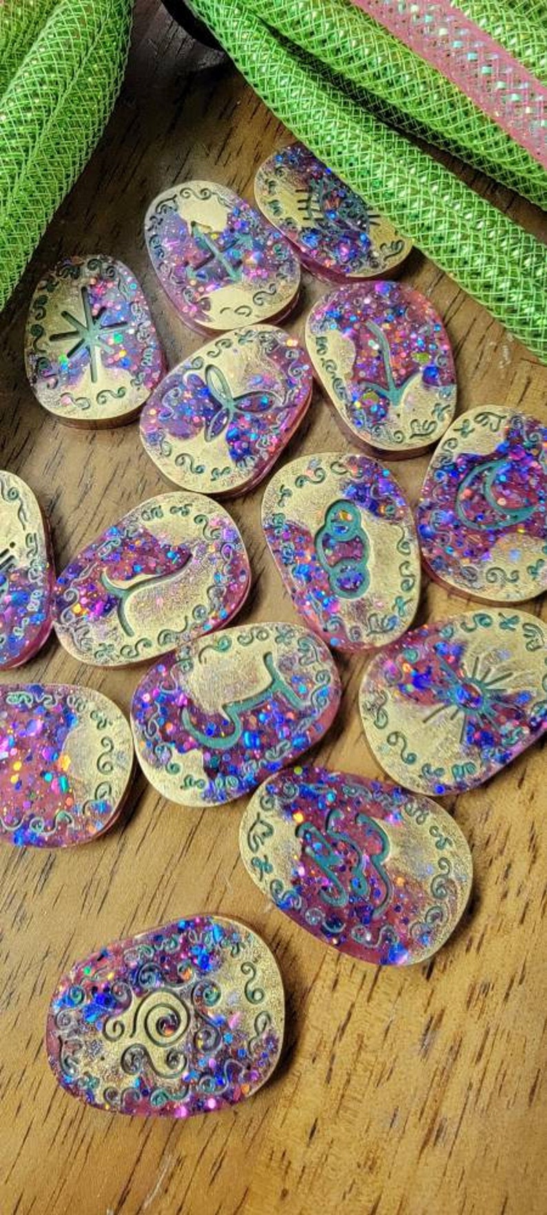 Rune Crafting-- Handmade Resin Runes - Etsy