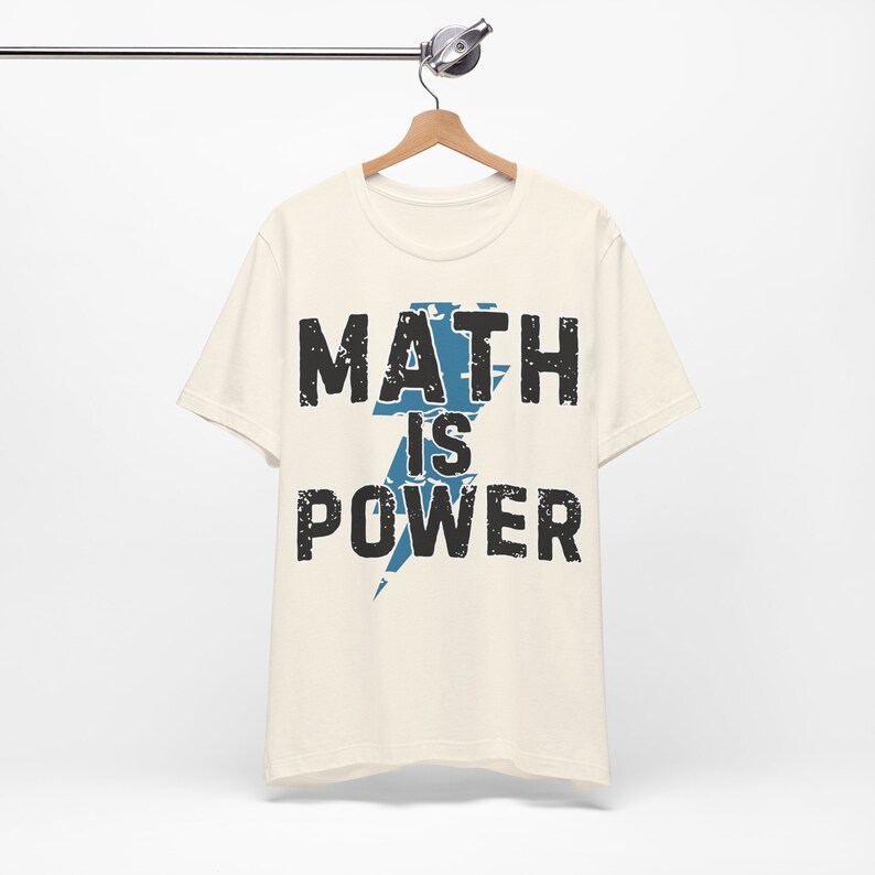 Math is Power Short Sleeve Tee, Math Teacher Shirt, Meet the Teacher ...