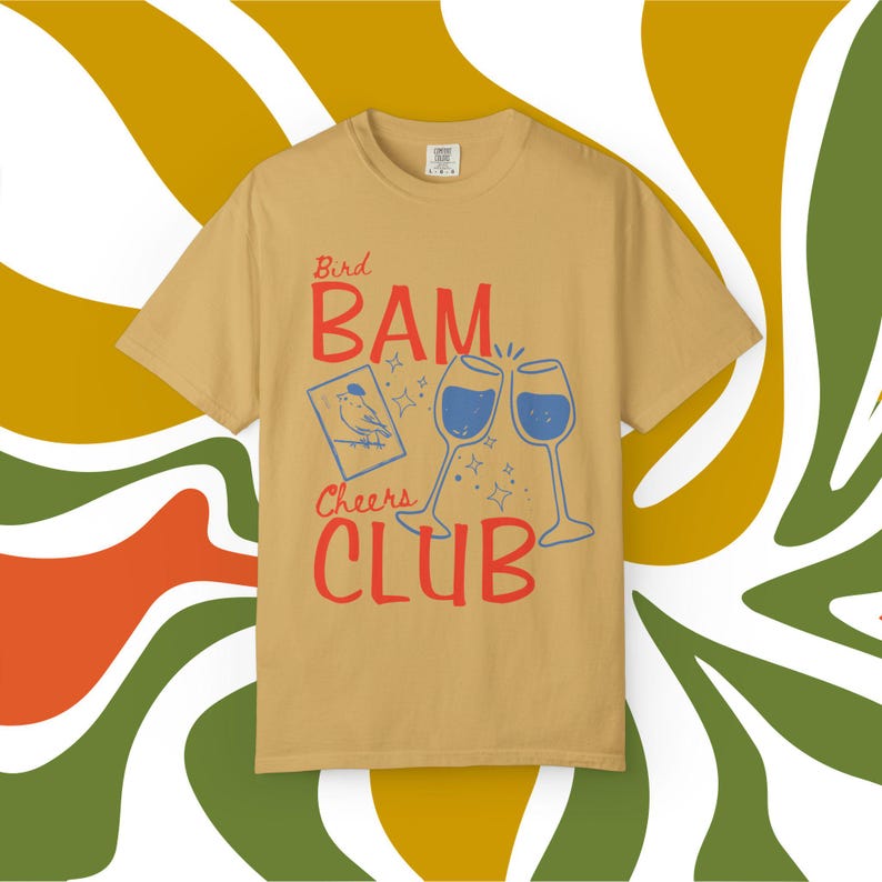 Mahjong Shirt, Mahj Bird Bam Cheers Club Host Gift Tee - Etsy Australia