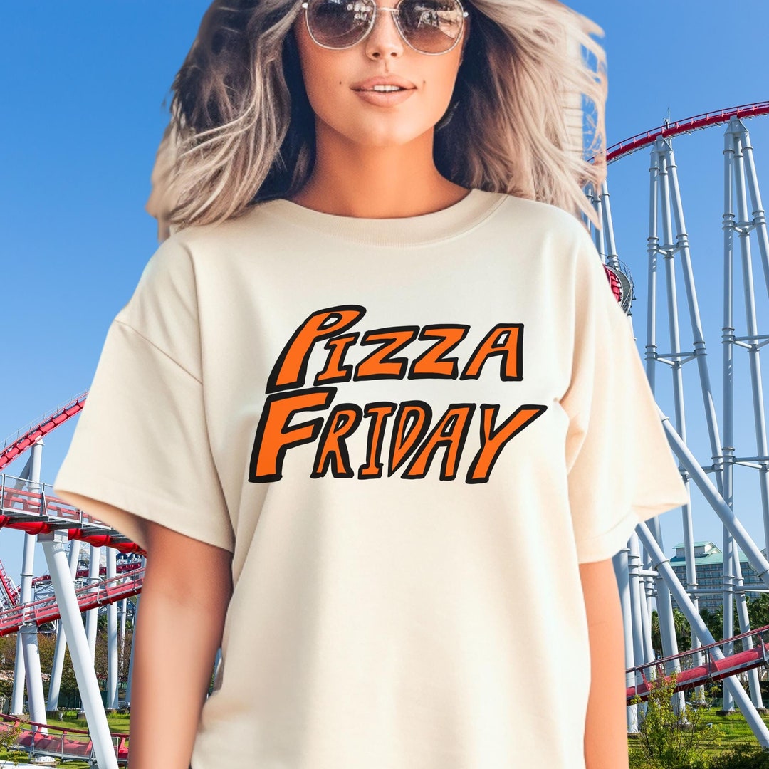 Pizza Friday Unisex Tee, Pepperoni Pizza Party Shirt, Awesome T-shirt ...