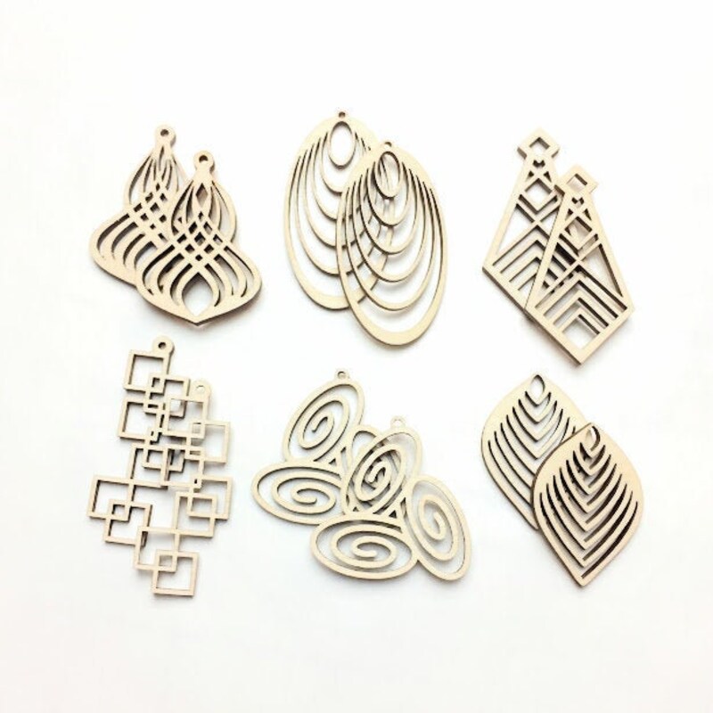 Wood Earring Blanks - Etsy