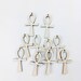 DIY Ankh Shape Wood Earring Blanks DIY Craft Earrings Laser Cut Wood ...