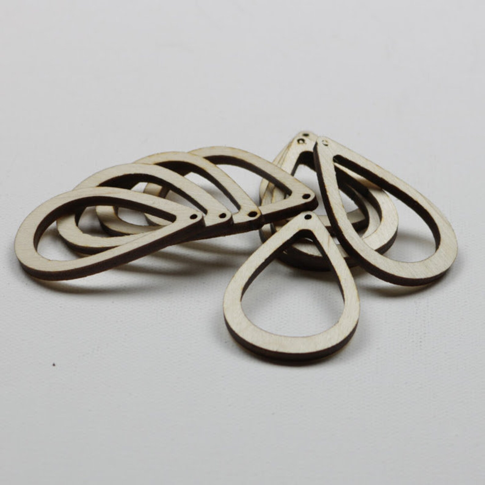 Teardrop Earring Blanks DIY Wood Earring Blanks DIY Craft - Etsy