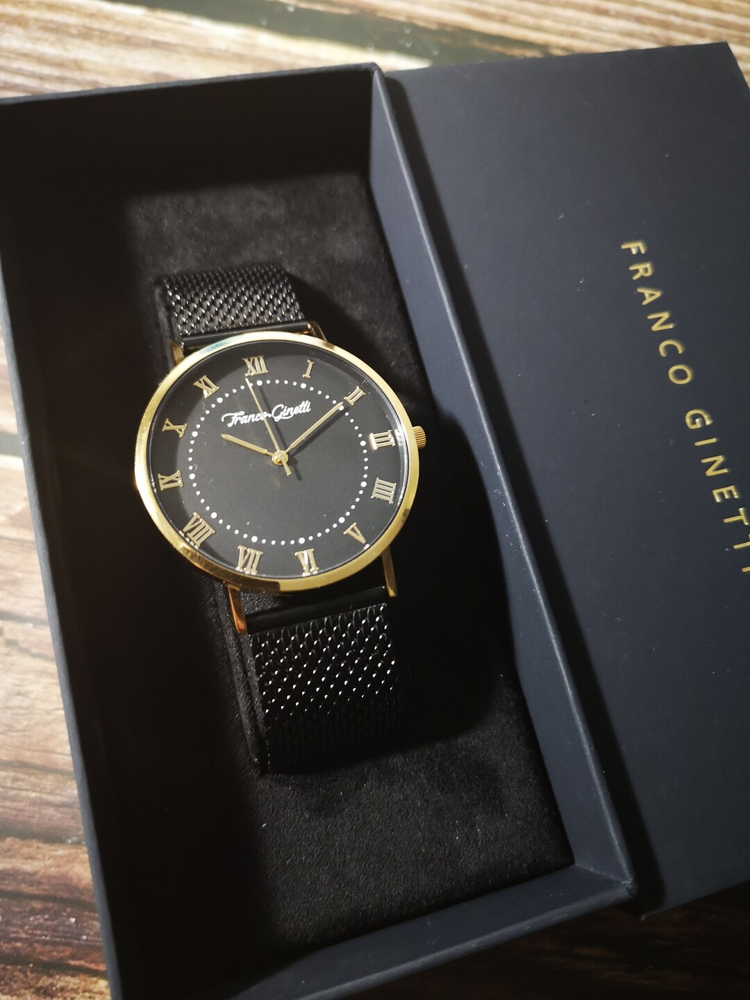 Black Matte Gold Watch by Franco Ginetti UNISEX - Etsy Canada