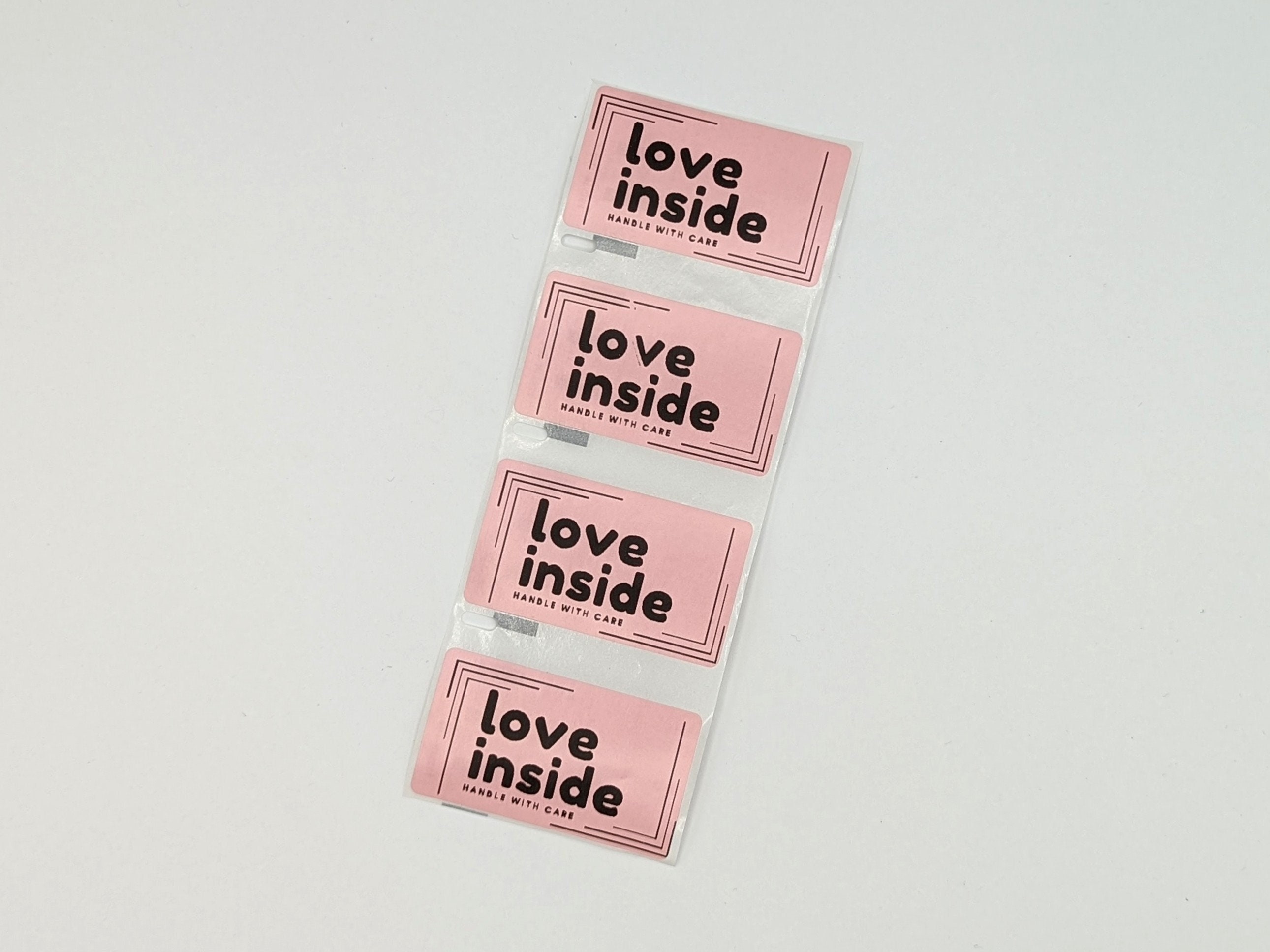 Custom Shop Love Inside Labels Large 1.25 X 2.25 - Etsy