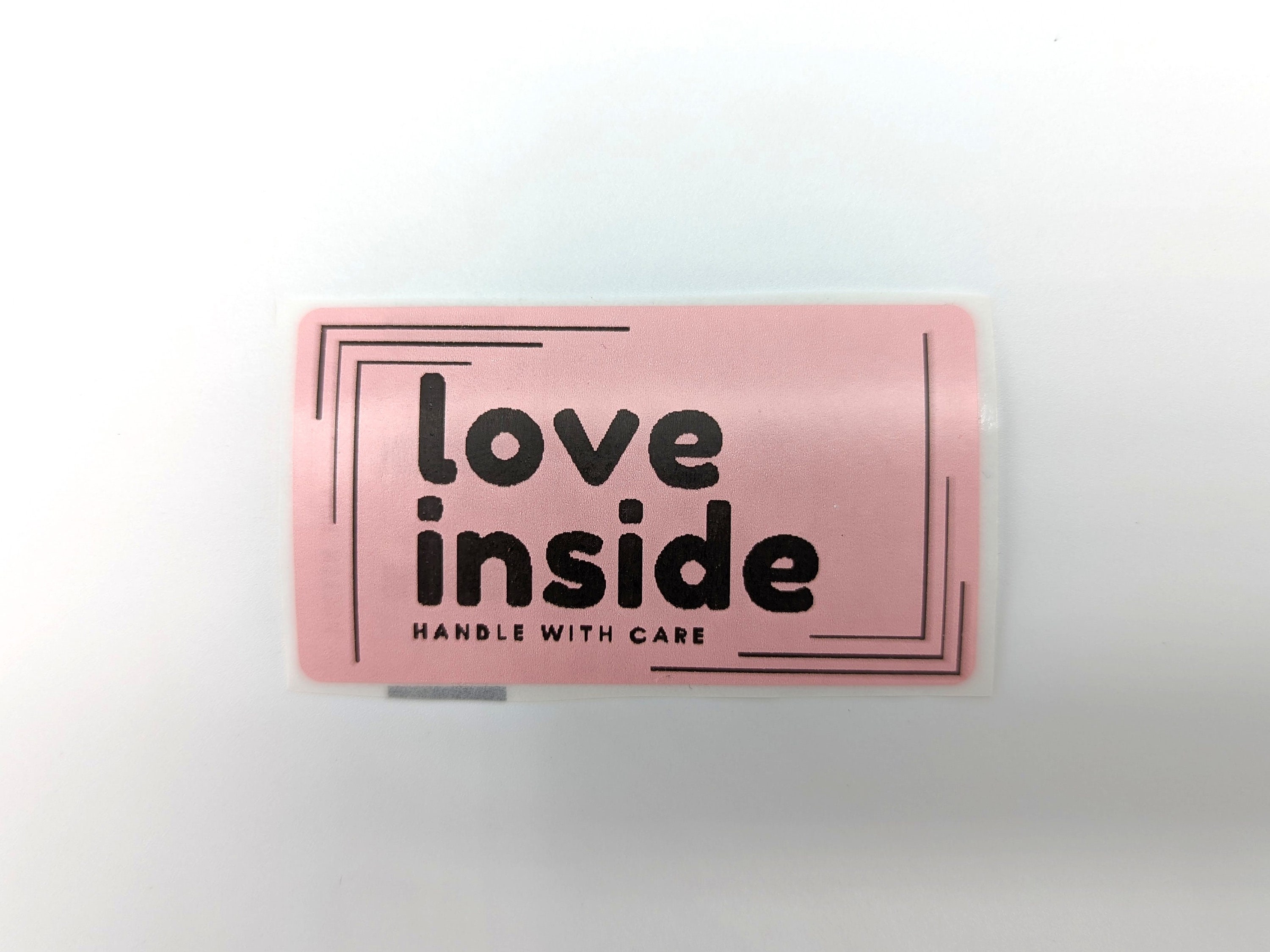 Custom Shop Love Inside Labels Large 1.25 X 2.25 - Etsy