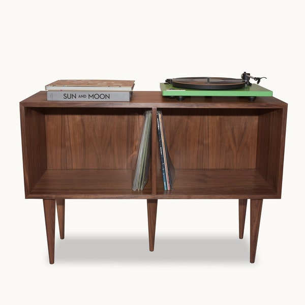 Mid Century Record Cabinet - Etsy