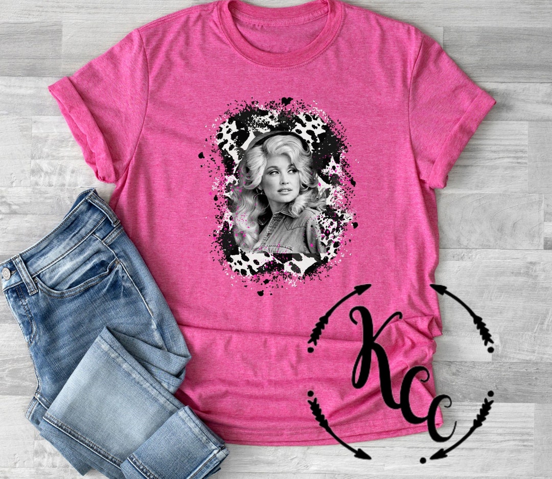 Dolly Vibes, Dolly Parton Shirt, Country Girl, Leopard Print, Cow Print ...