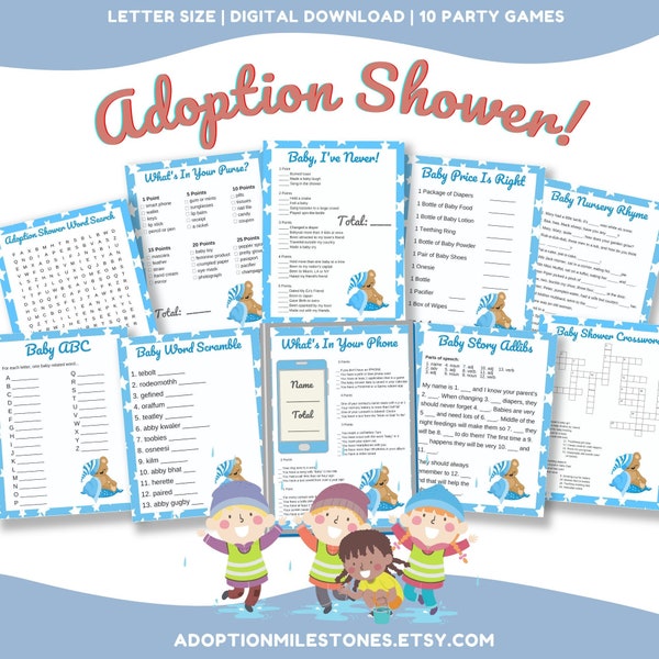 Adoption Party - Etsy