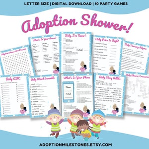 Adoption Shower Party Games for the Adoptive Parent | Celebrating the ...