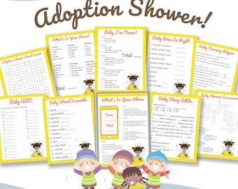 Adoption Shower Party Games for the Adoptive Parent | Celebrating the ...