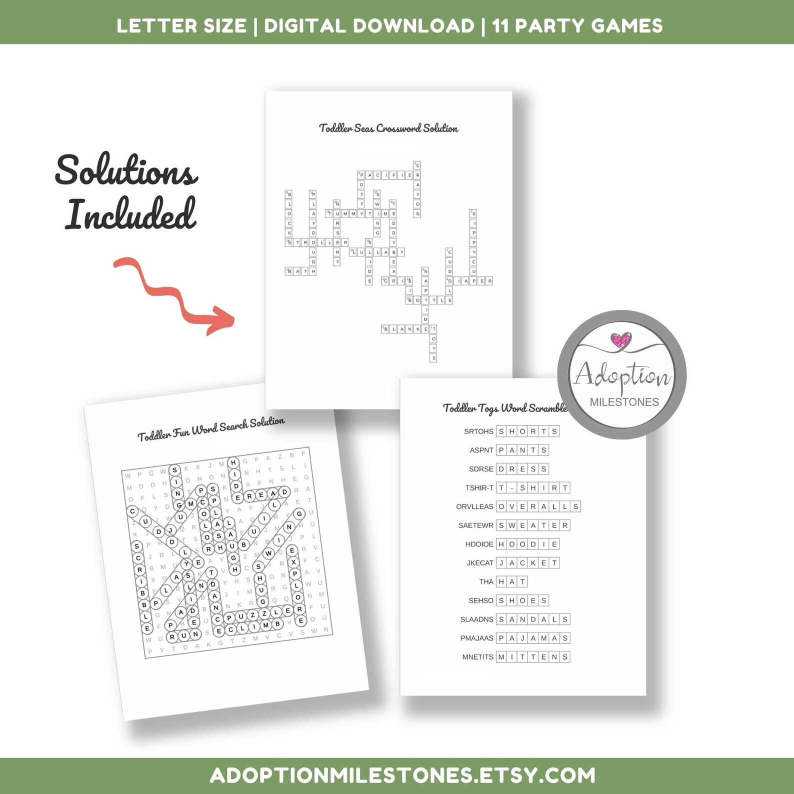 Adoption Shower Party Games for the Adoptive Parent | Celebrating the ...