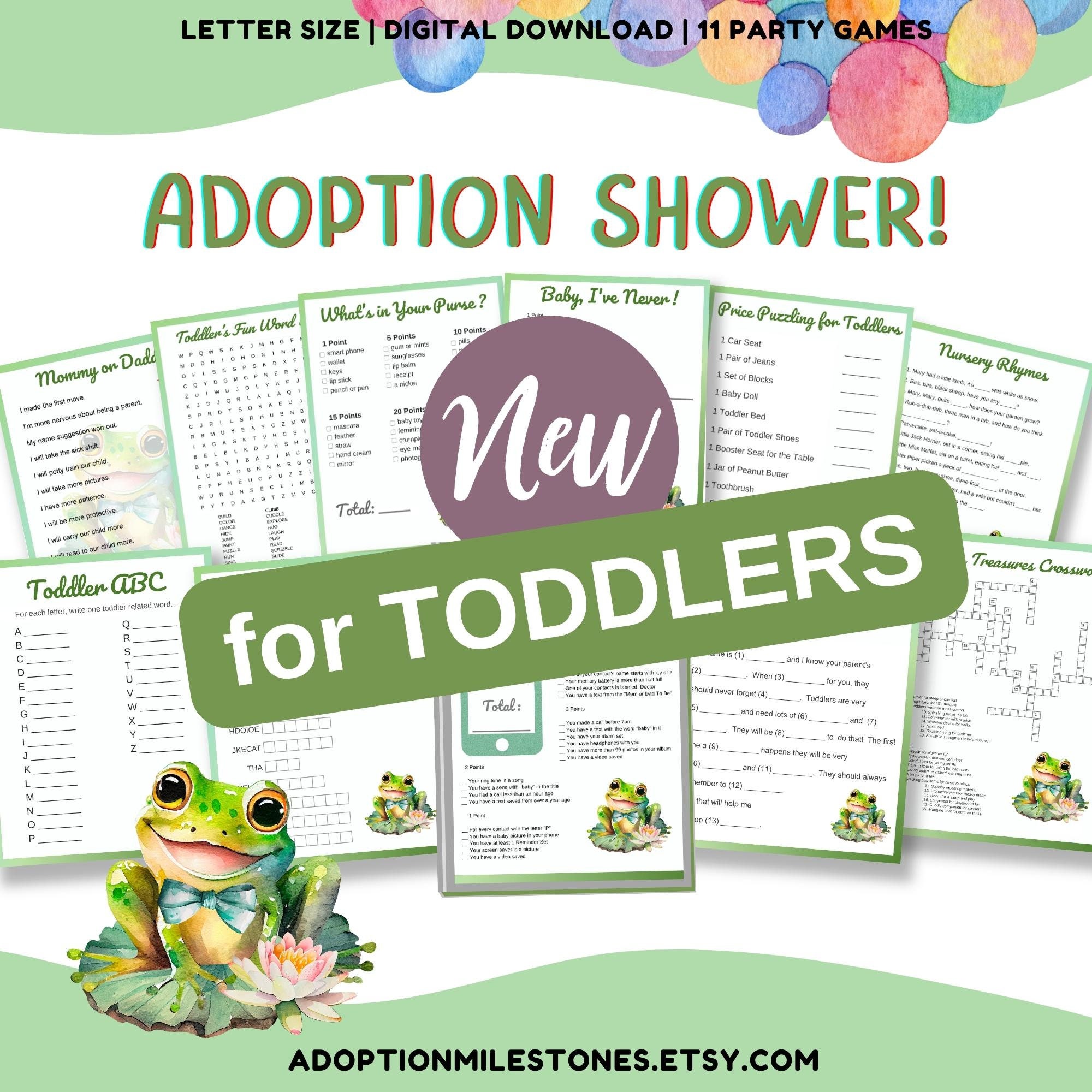 Adoption Shower Party Games for the Adoptive Parent | Celebrating the ...