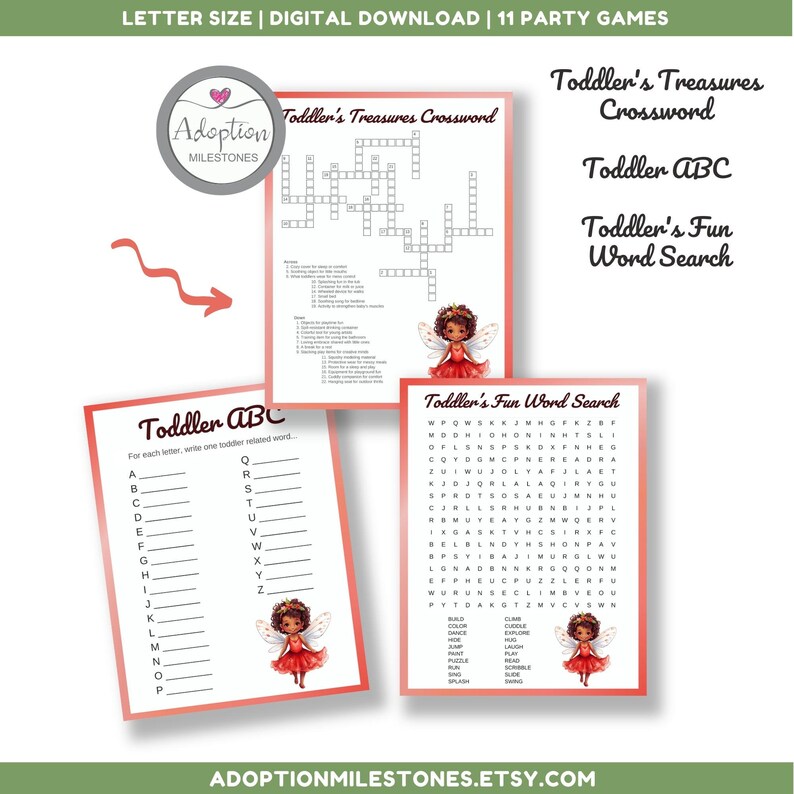 Adoption Shower Party Games for the Adoptive Parent | Celebrating the ...