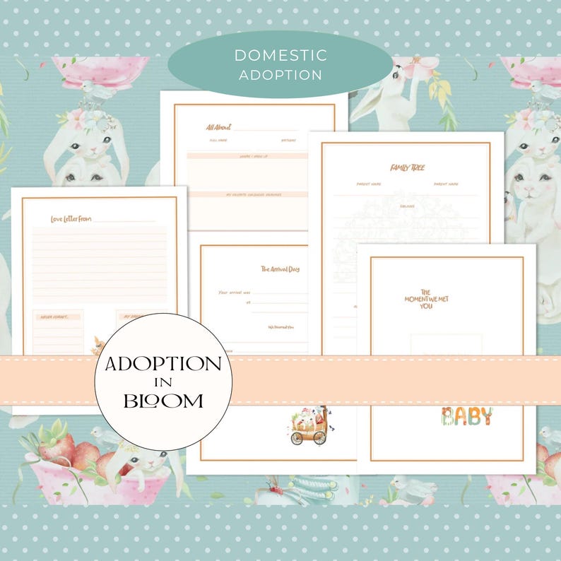 Memory Book for Adopted Kids for the First Five Years, Domestic ...