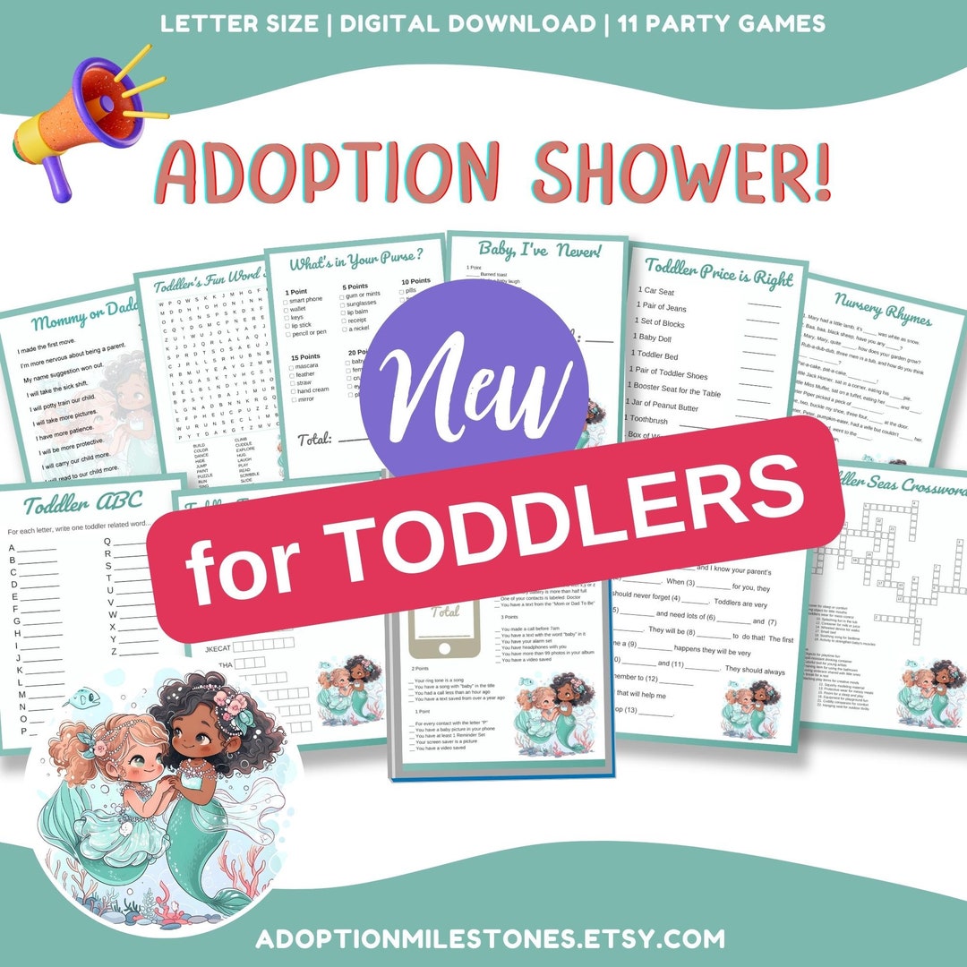 Adoption Shower Party Games for the Adoptive Parent | Celebrating the ...