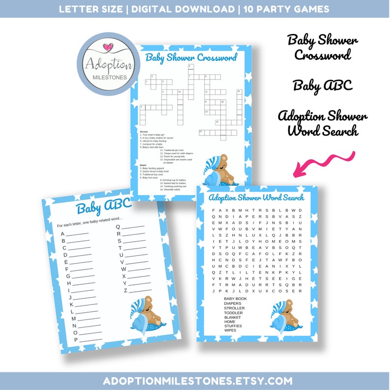 Adoption Shower Party Games for the Adoptive Parent | Celebrating the ...