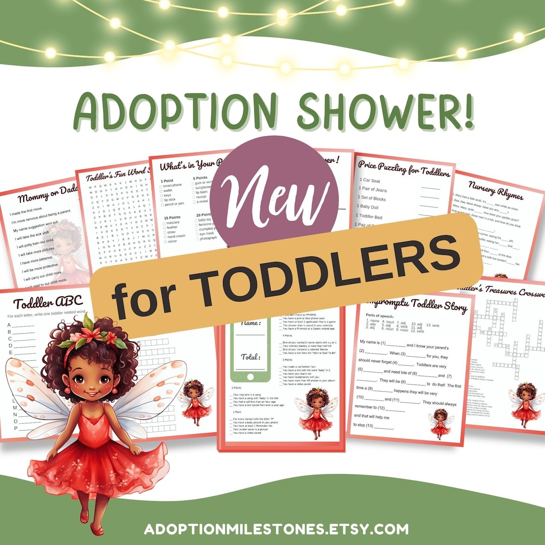 Adoption Shower Party Games for the Adoptive Parent | Celebrating the ...
