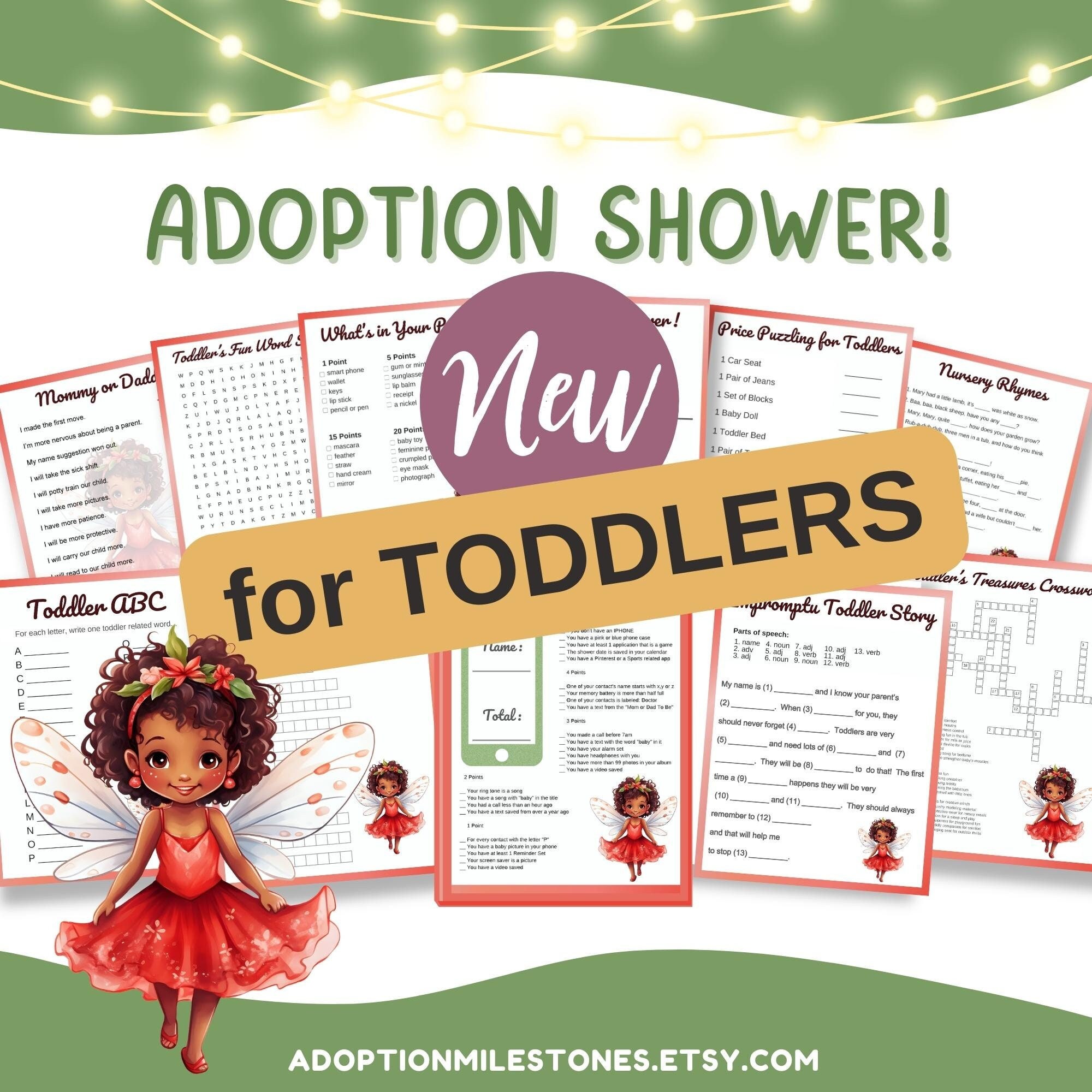 Adoption Shower Party Games for the Adoptive Parent | Celebrating the ...