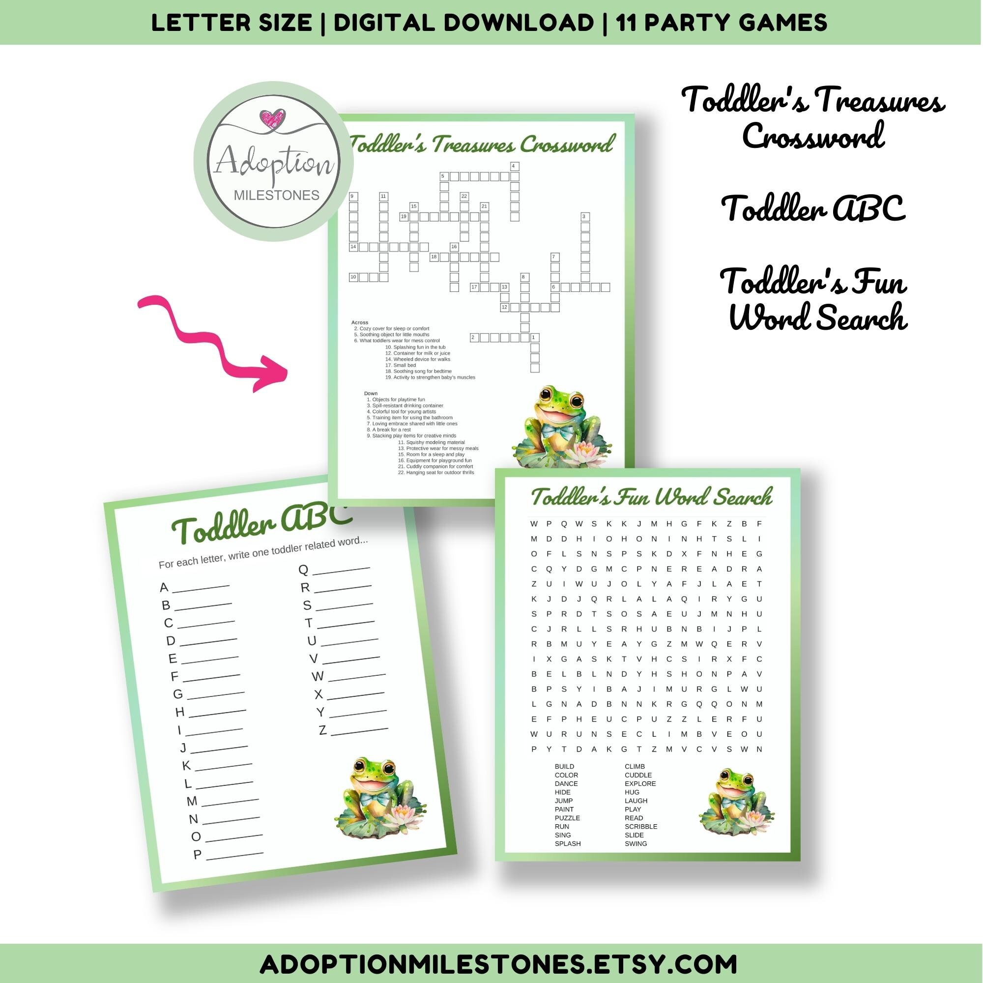Adoption Shower Party Games for the Adoptive Parent | Celebrating the ...