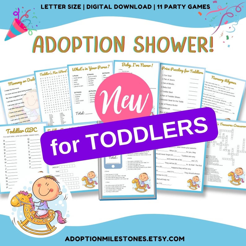 Adoption Shower Party Games for the Adoptive Parent | Celebrating the ...