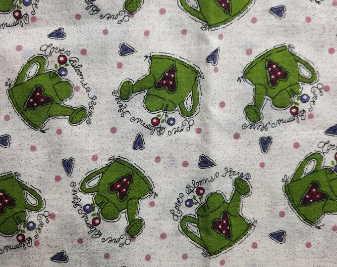 Bold Spring Garden Fabric Monet's Garden by Sarah Treu Floral Flowers ...