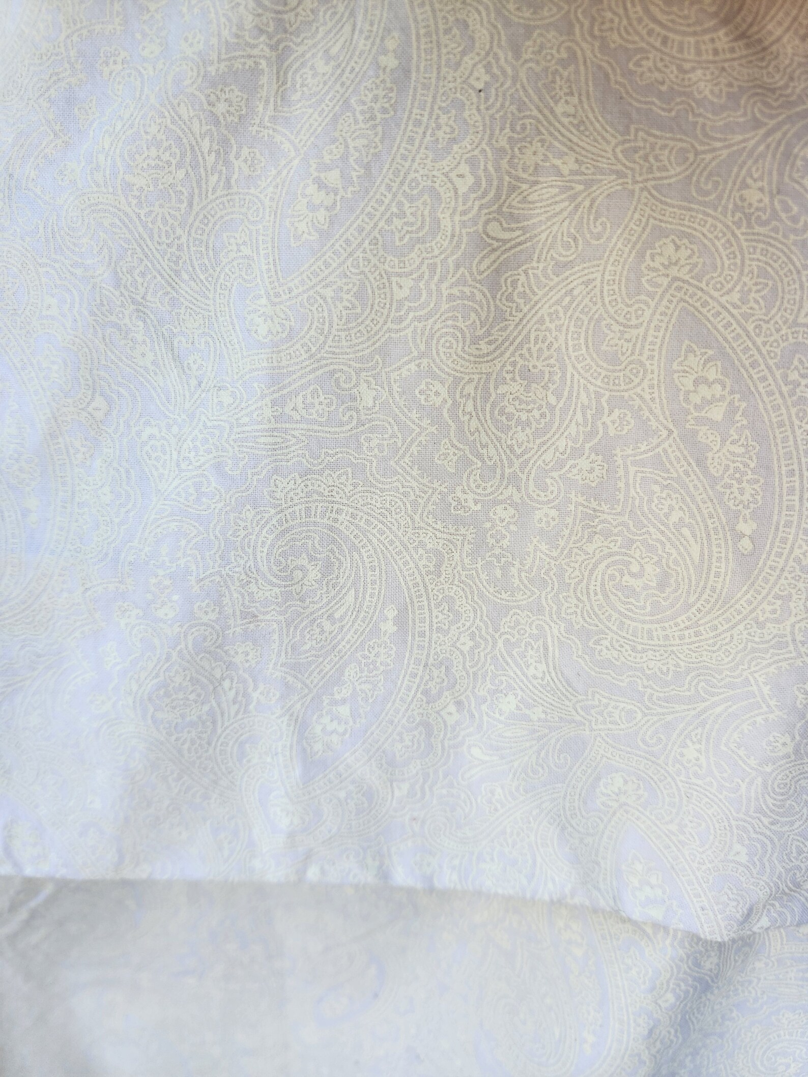 Neutral Floral Fabric, Vintage Floral Fabric, Paisley Floral Fabric ...