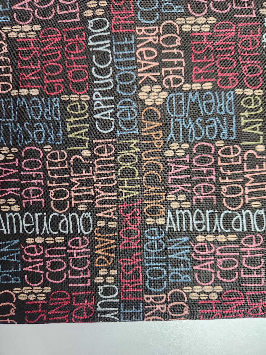 Coffee is Always the Answer Fabric, Friends and Coffee Fabric, Cotton ...