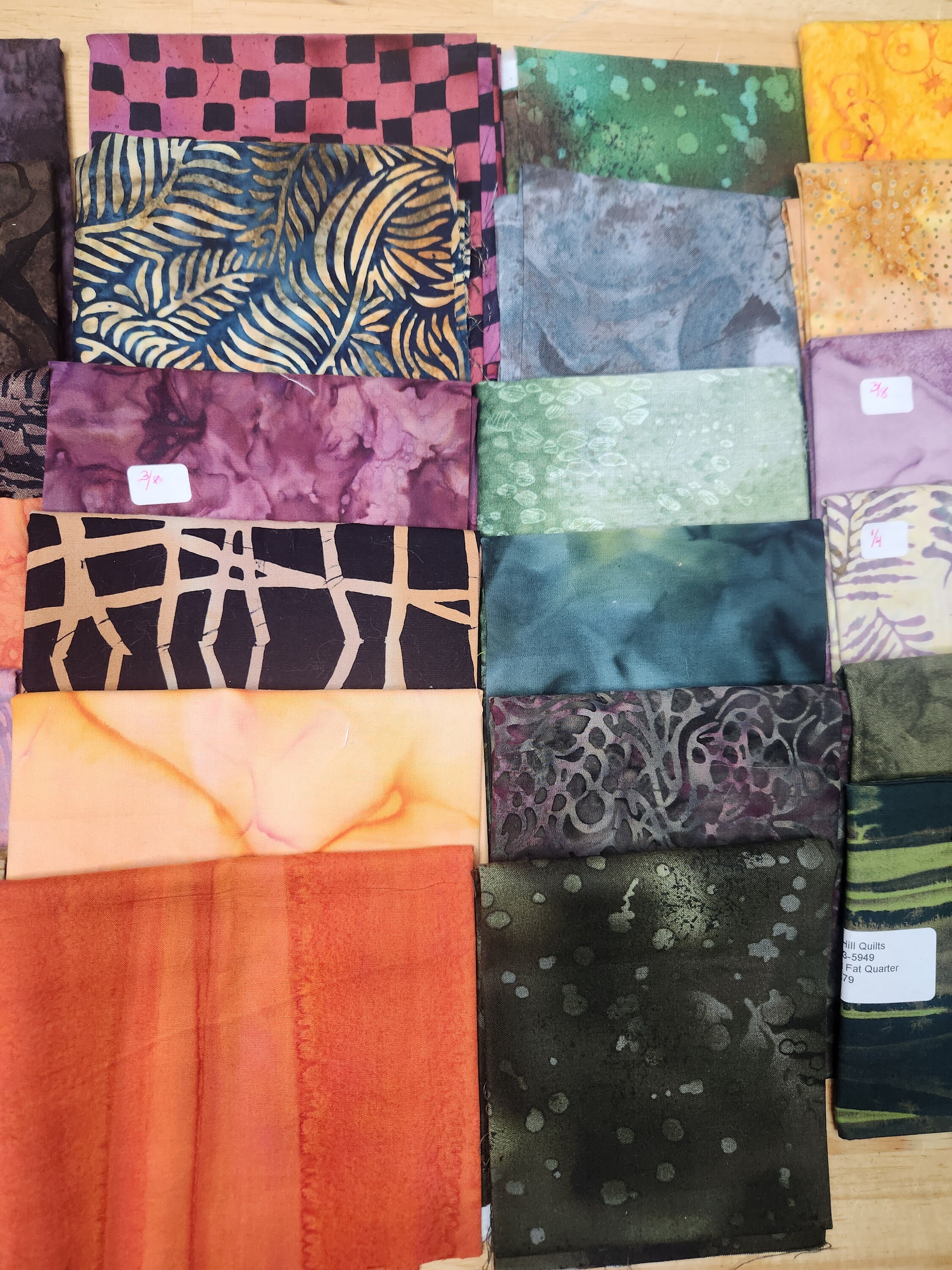 Batik Fabric, Quilting Batik Fabric, Cotton Batik Fabric, Bright Batik ...