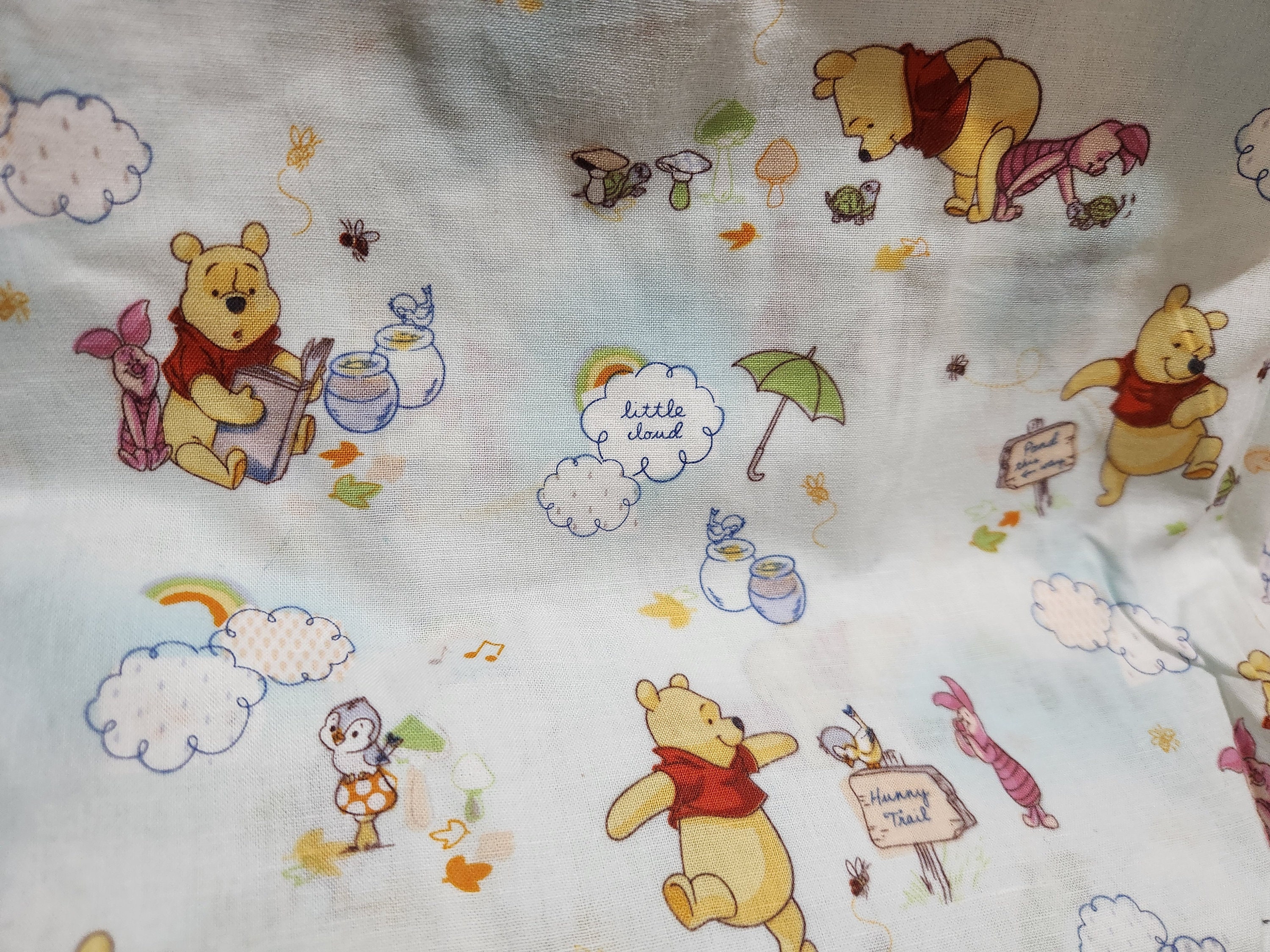 Whine the Pooh Fabric, Disney Tigger Fabric, Disney Fabric, Tigger ...