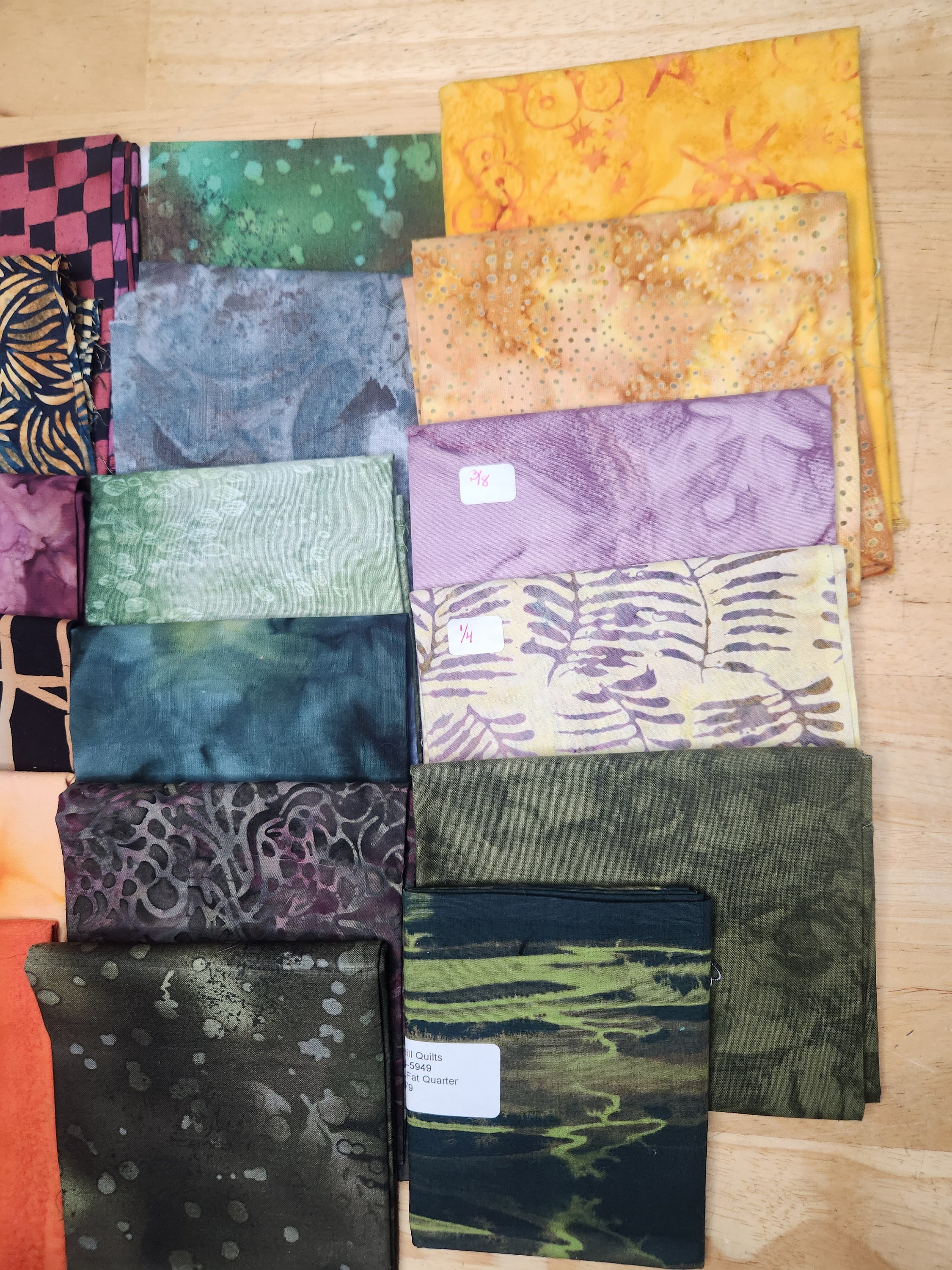 Batik Fabric, Quilting Batik Fabric, Cotton Batik Fabric, Bright Batik ...