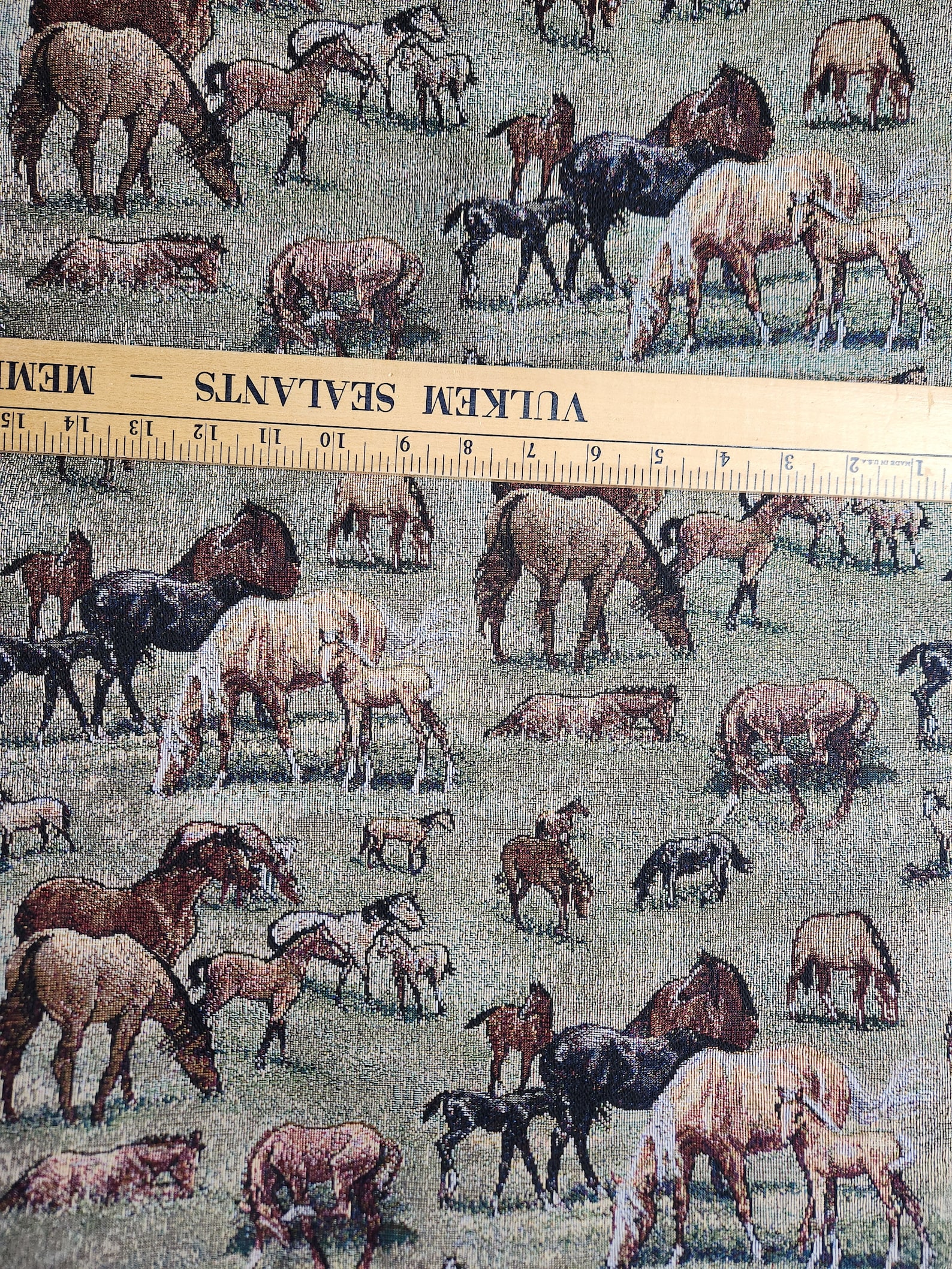 Upholstery Horse Fabric, Western Horse Fabric, Wild Horse Fabric ...