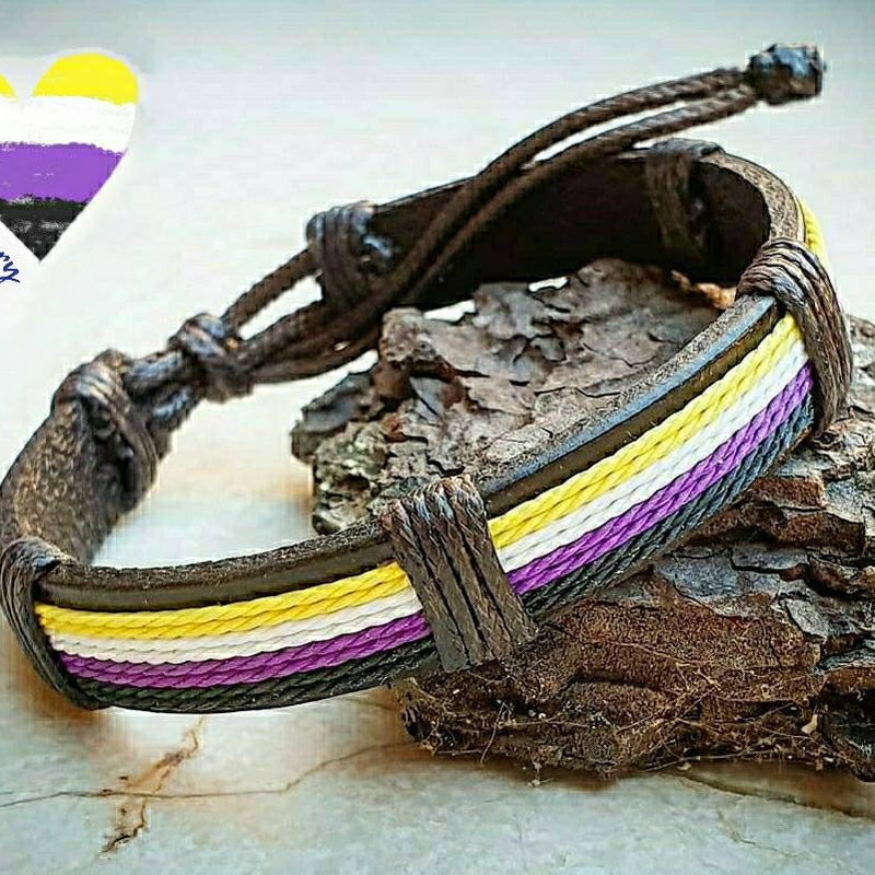Non Binary Bracelet - Etsy