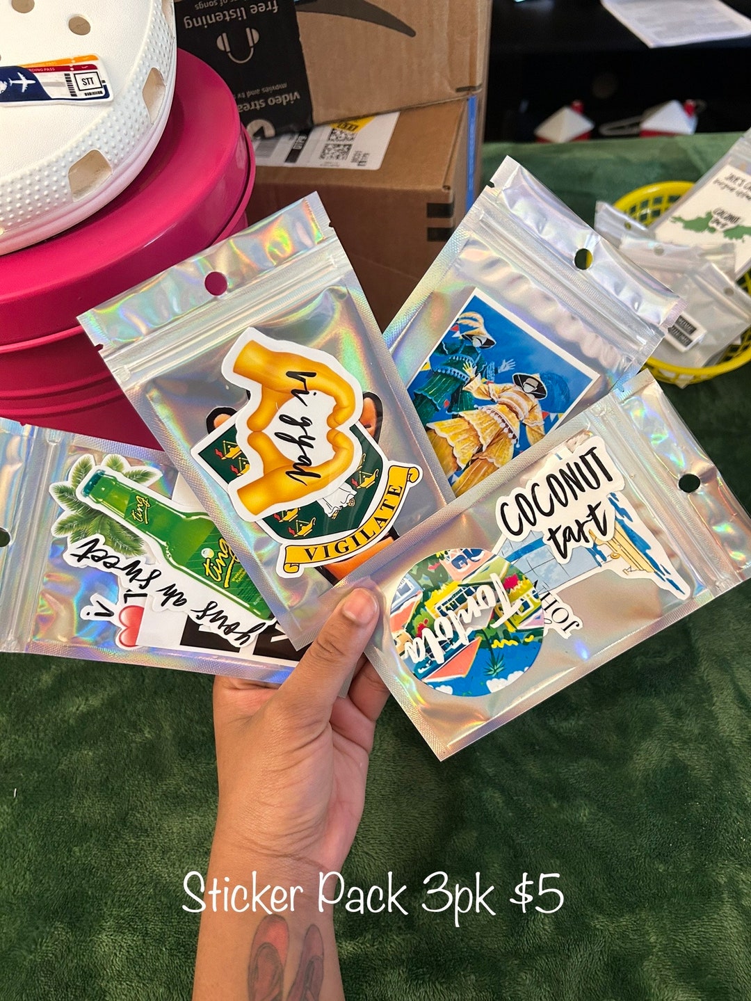 Virgin Islands Stickers - Etsy