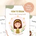 How to Draw Cute Girl Character Guide Book, Procreate Easy How to Draw ...