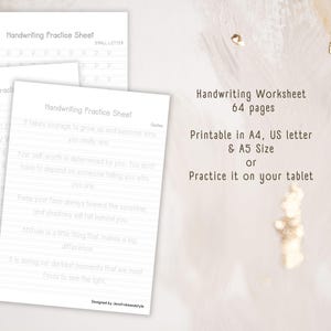 Tidy Clean Neat Handwriting Worksheet Practice, Printable Neat ...