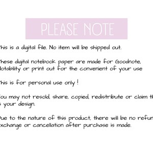 Pastel Digital Lined Paper Goodnotes Notability Lined Paper Template ...