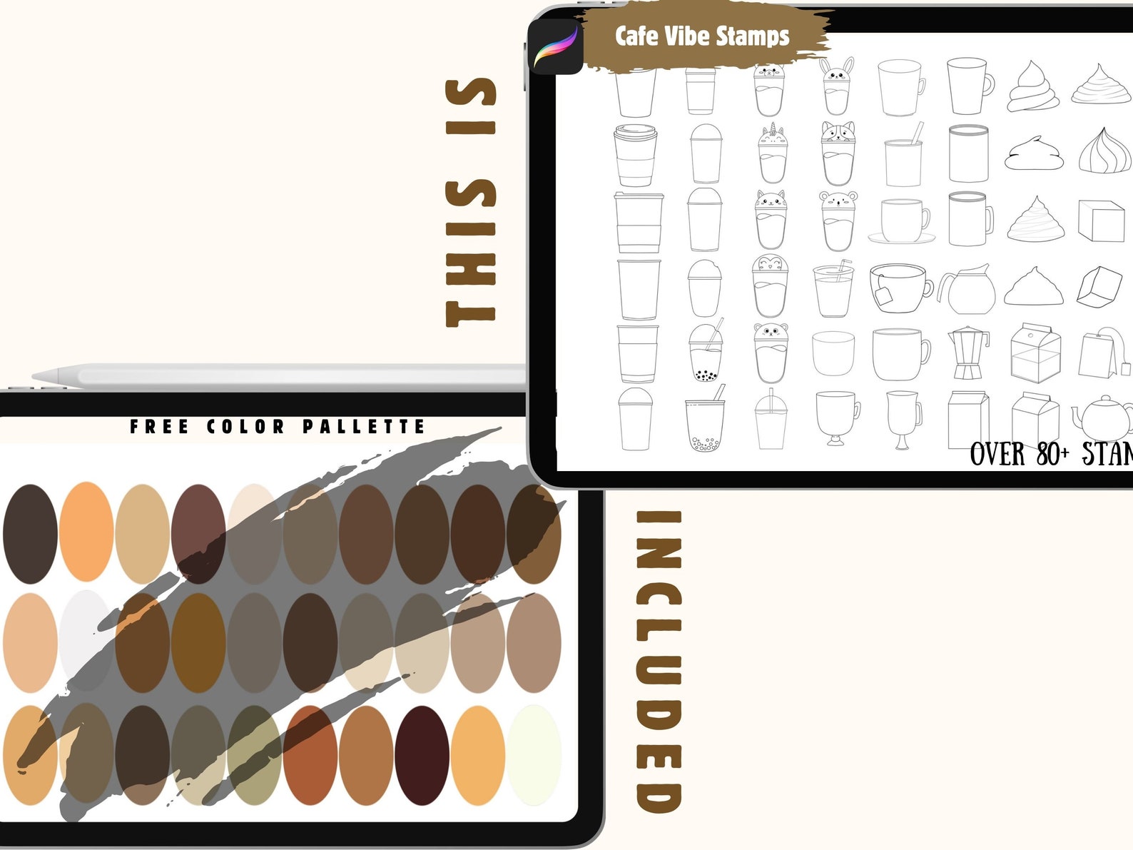 Learn to Draw With Procreate Step by Step Guide E-book Procreate Stamps ...