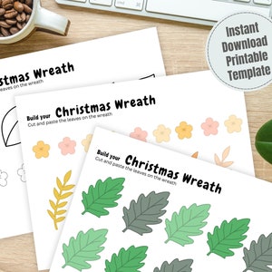 Christmas Wreath Craft, DIY Christmas Wreath Making, Christmas Home ...