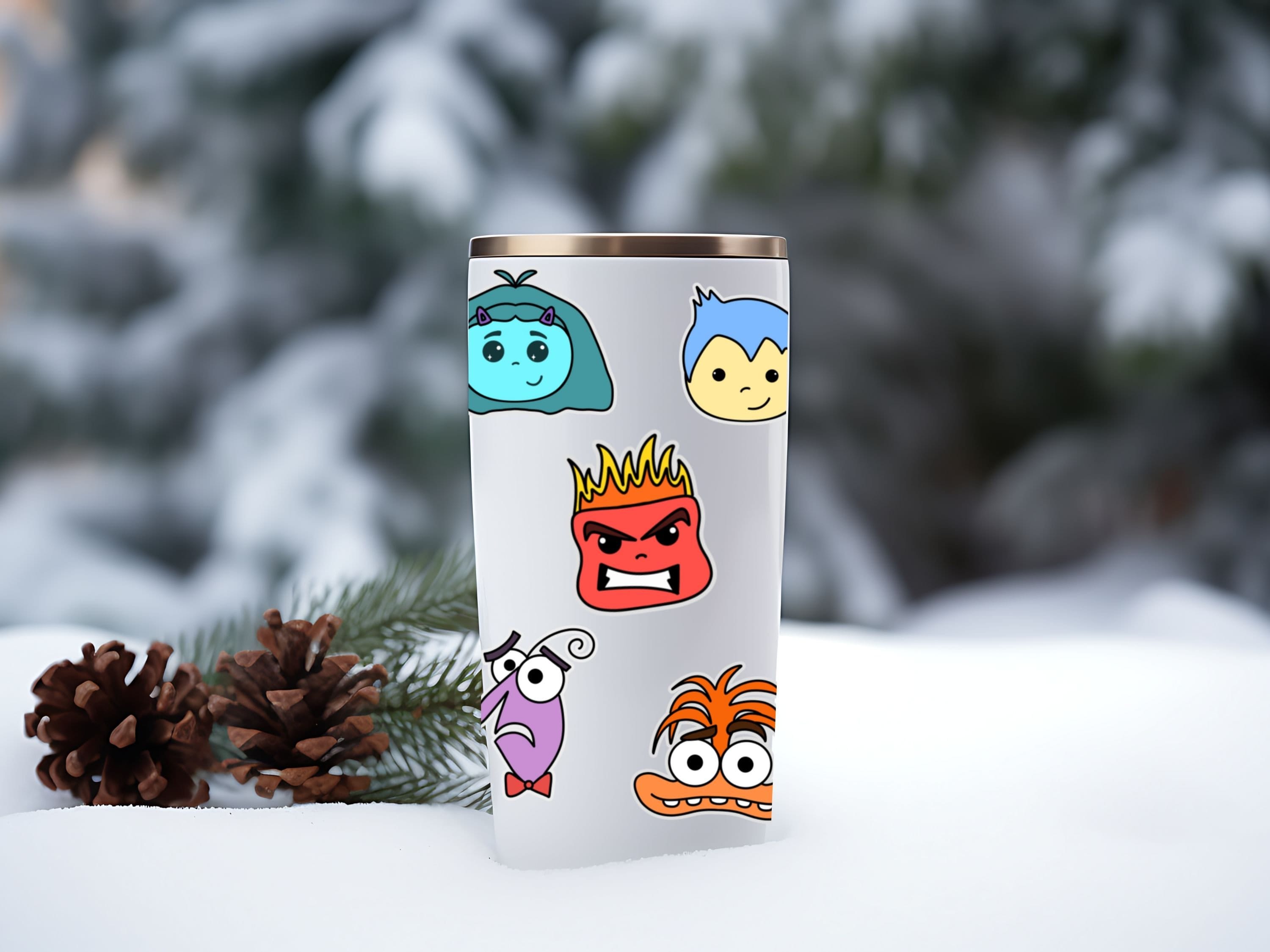 Inside Out 2 SVG Layered Cut Files, Vector SVG Inside Out 2 Character ...