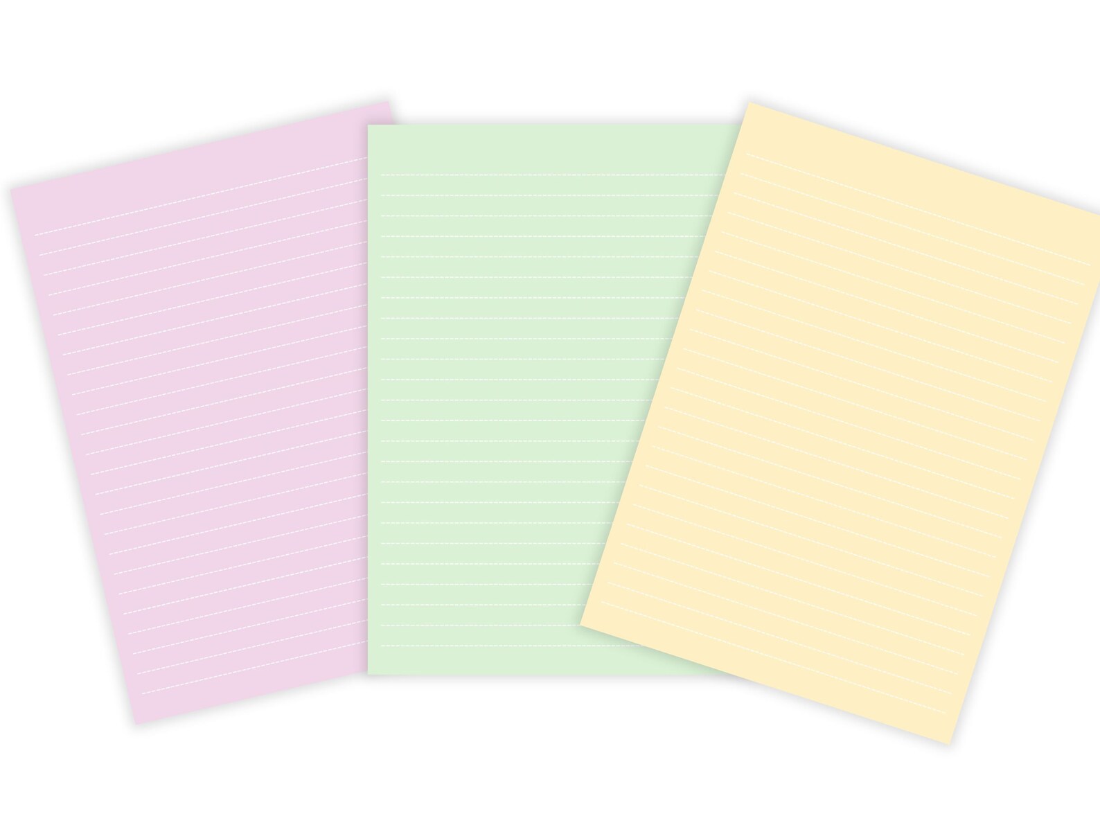 Pastel Digital Lined Paper Goodnotes Notability Lined Paper Template ...