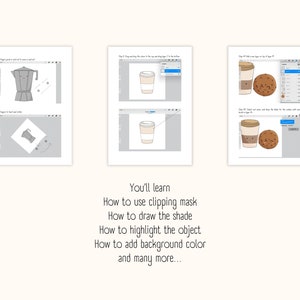 Learn to Draw With Procreate Step by Step Guide E-book Procreate Stamps ...