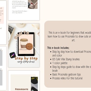 Learn to Draw With Procreate Step by Step Guide E-book Procreate Stamps ...