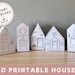 Printable Paper House Craft, DIY Paper House Fun Cut and Color ...