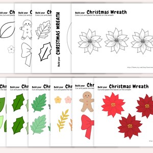 Christmas Wreath Craft, DIY Christmas Wreath Making, Christmas Home ...