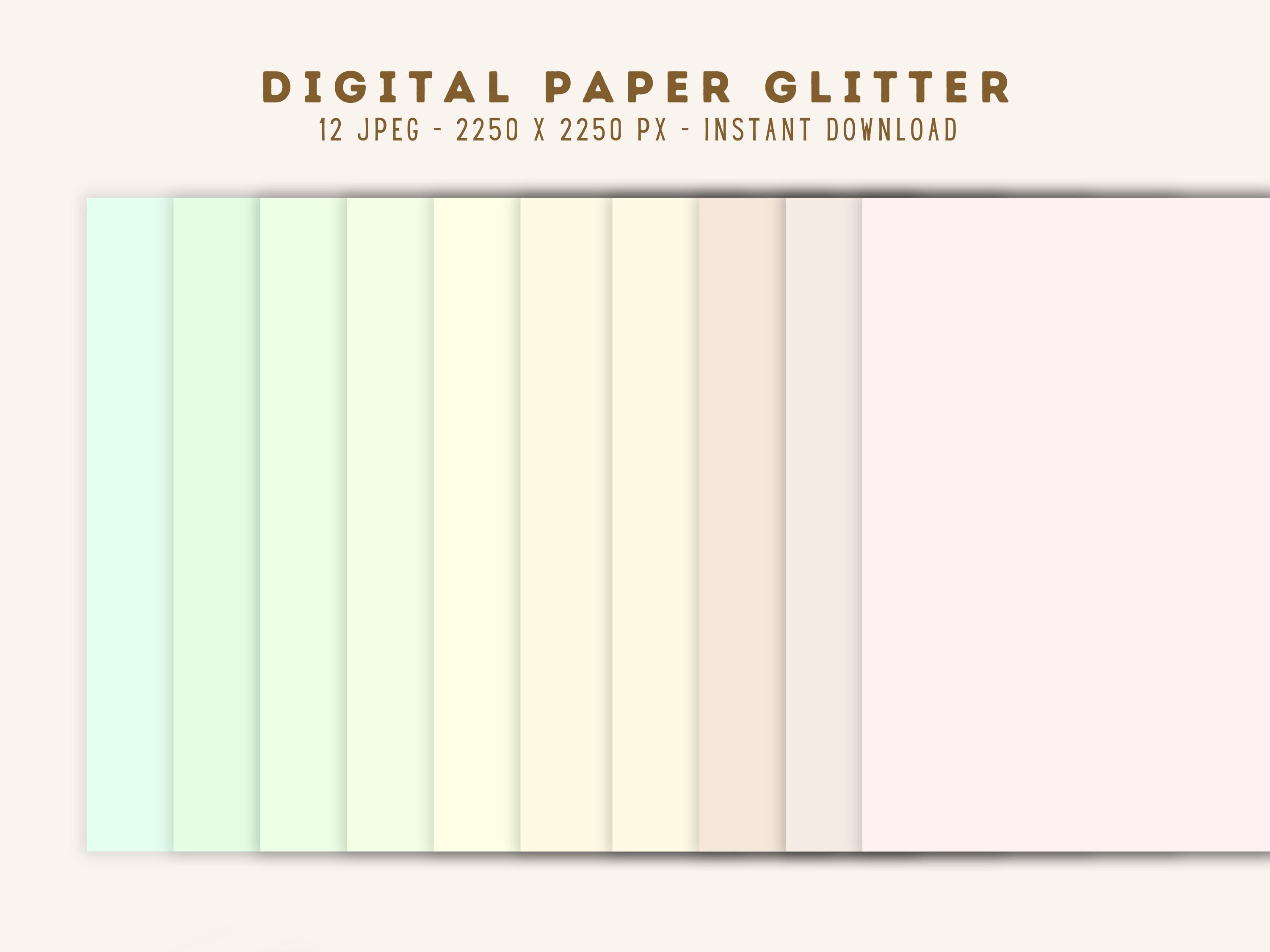 Pastel Color Digital Paper Instant Download Colourful Pastel Digital ...
