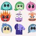 Inside Out 2 Character SVG Emotions Inside Out Png Commercial Use for ...